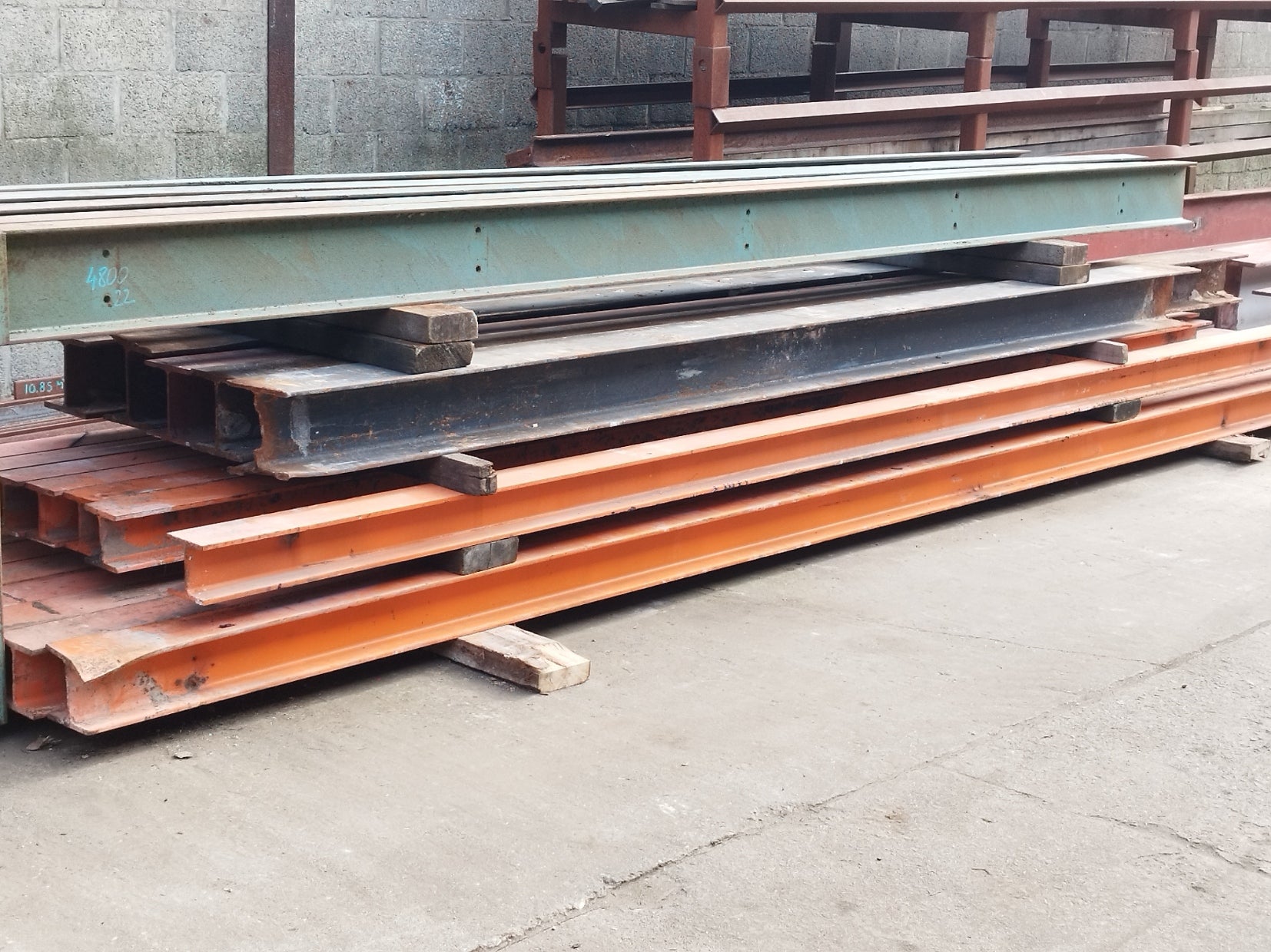 HEA - HEB - HEM - IPE -IPN - Poutrel / stalen ligger / balken H - I ...